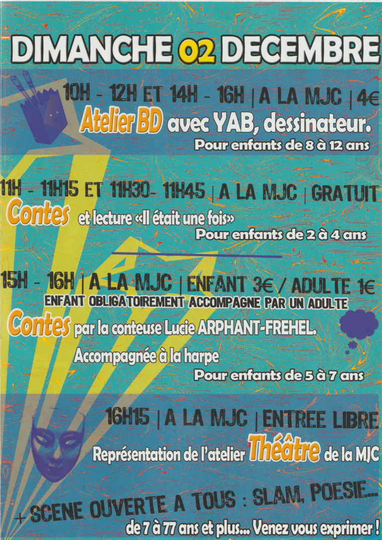 Les mots en fête (2012) – MJC Seyssuel